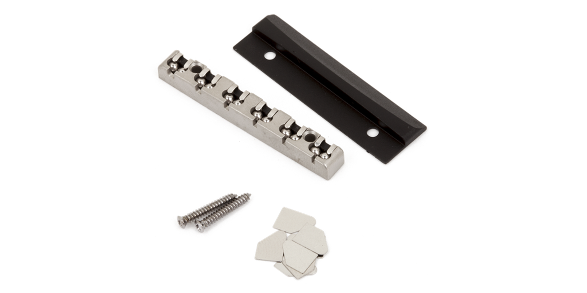 Innovations Music - LSR Roller Nut Assembly (Brushed Chrome)