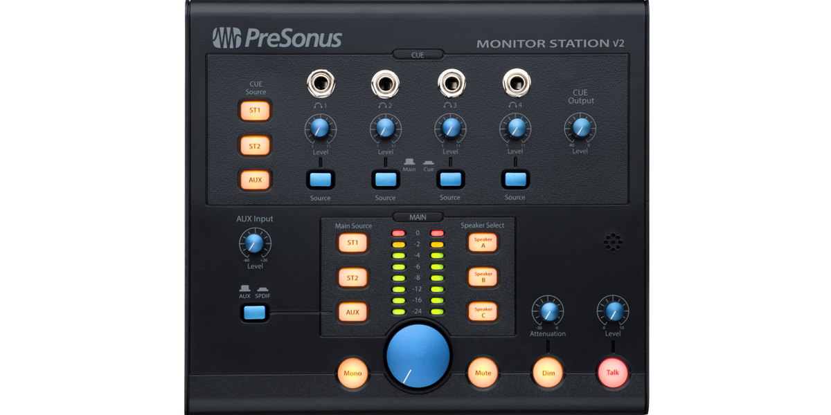 Innovations Music - PreSonus® Monitor Station V2 Monitoring Controller ...